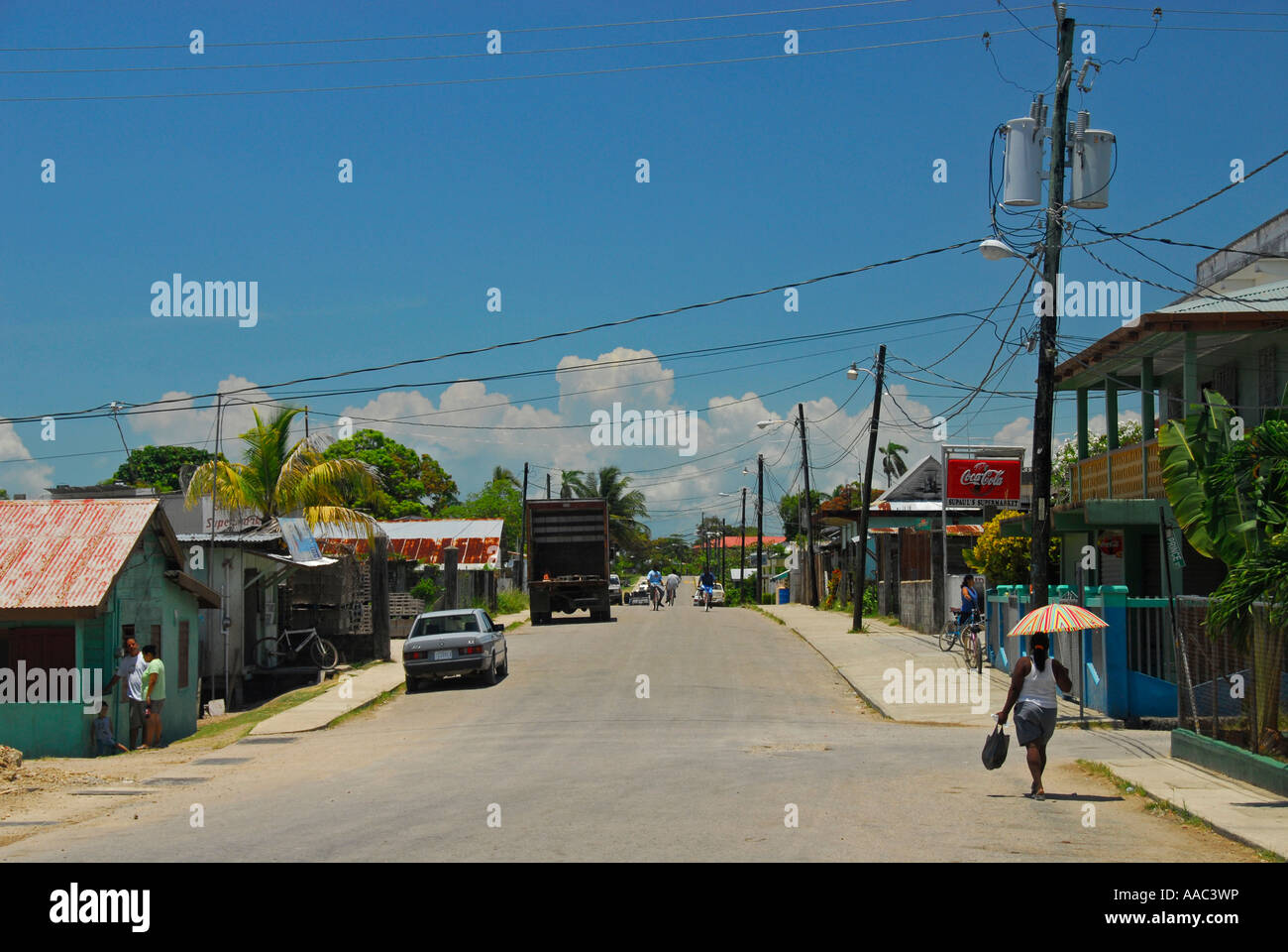 Punta Gorda, Toledo District, Belize, Central America Stock Photo - Alamy