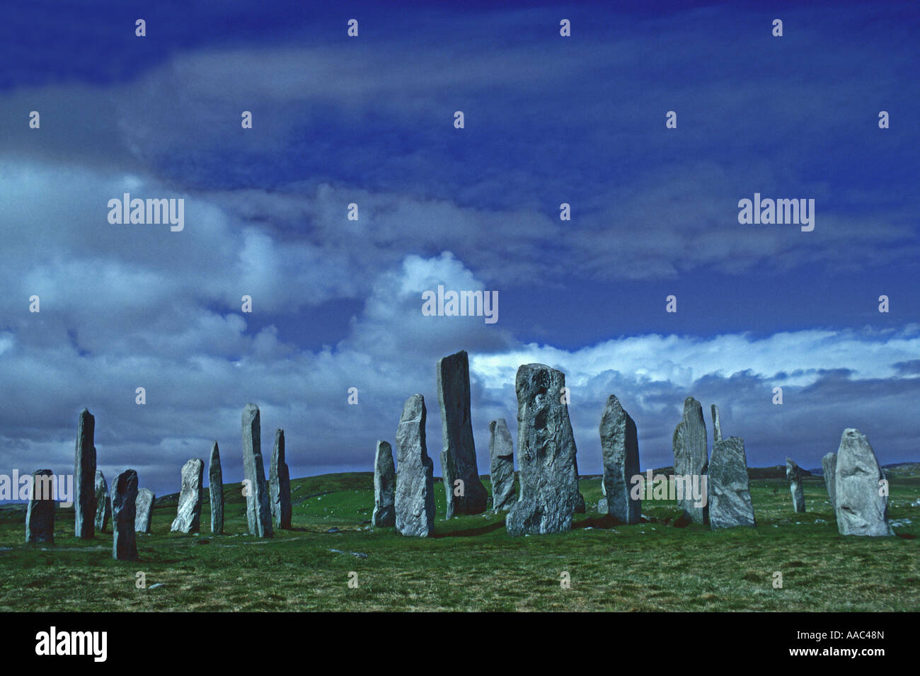 Callanish Standing Stones. Isle of Lewis, Outer Hebrides, Scotland, U.K ...