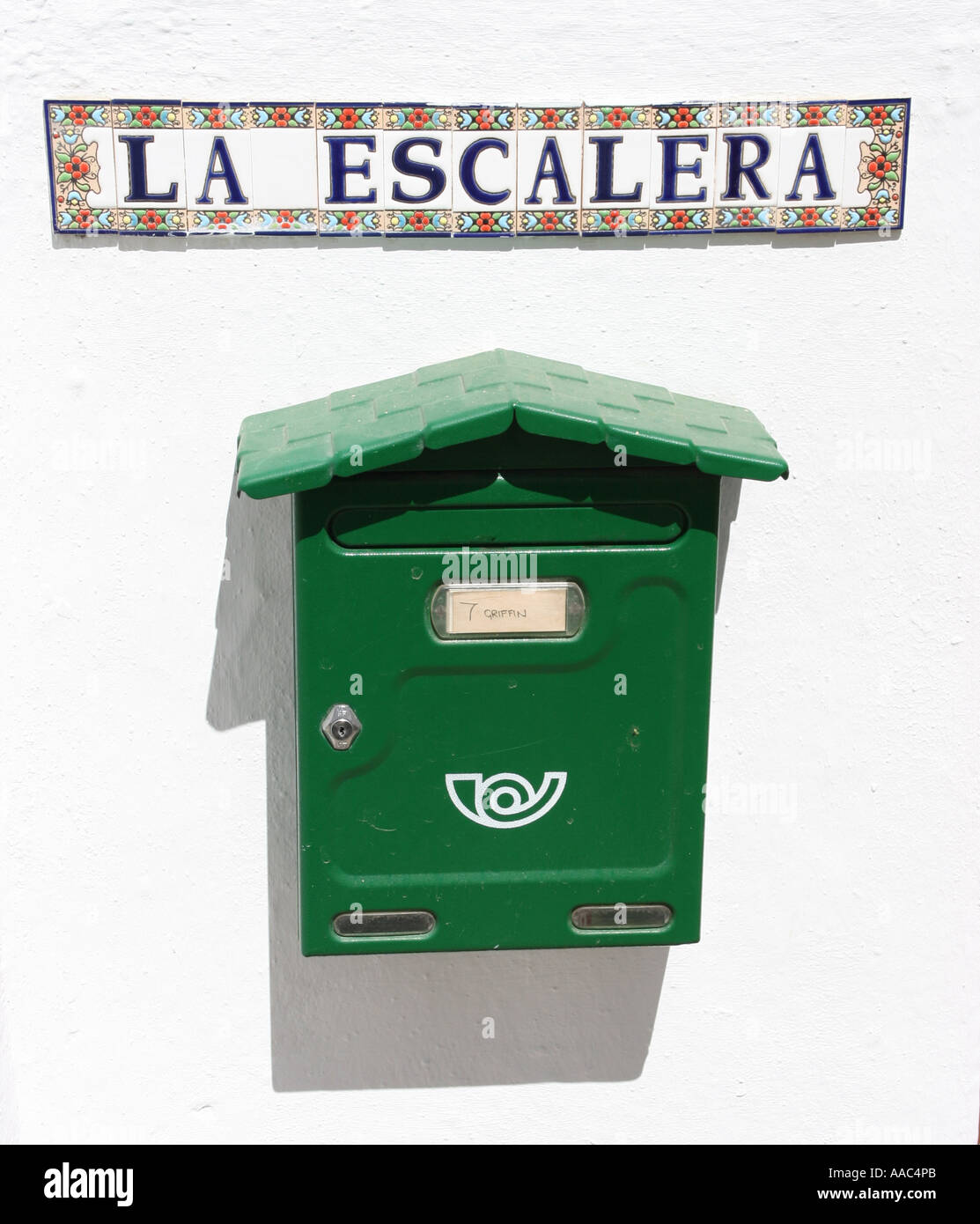 Mailbox in Spain Stock Photo - Alamy