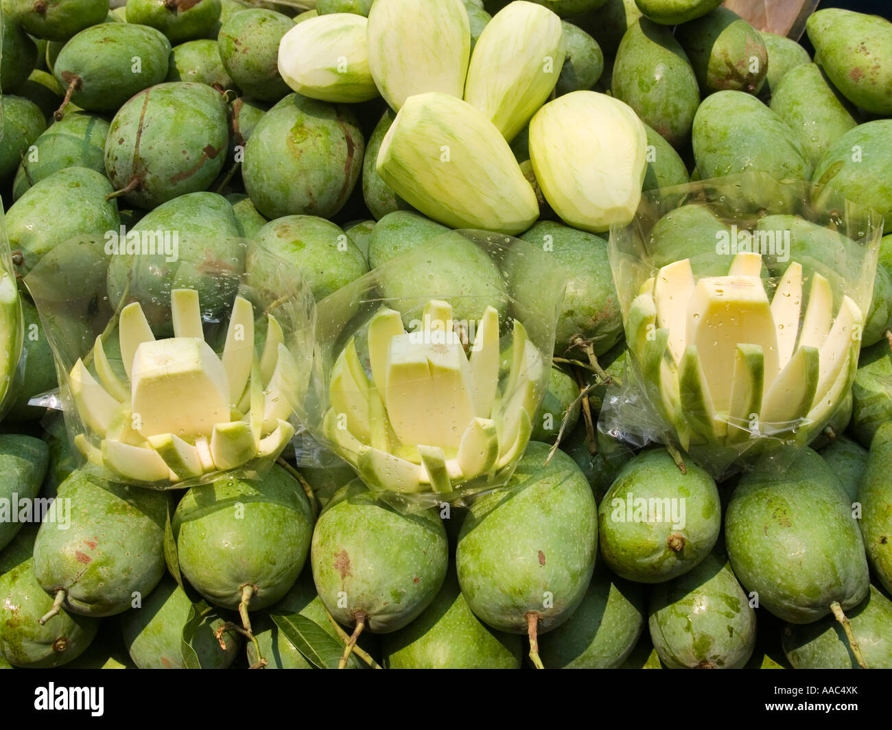 fresh green mangos Chiang Mai Thailand Stock Photo - Alamy