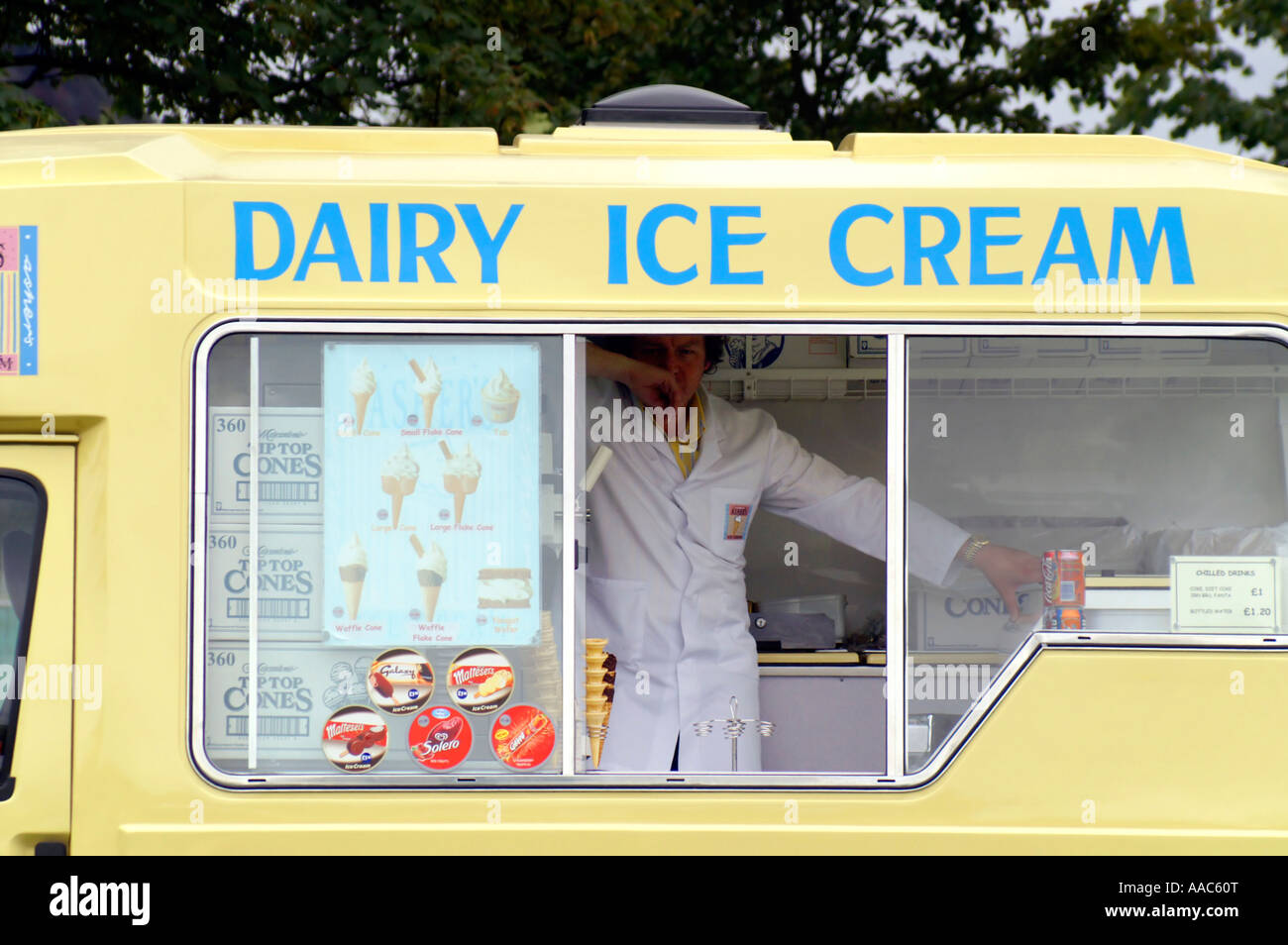 Ice cream van Stock Photo - Alamy