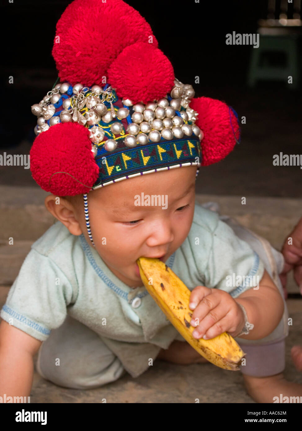 Yao boy and his banana hi-res stock photography and images - Alamy