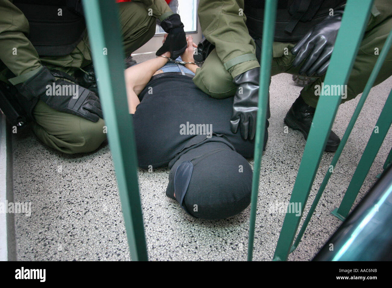 Employment of the Cobra (Austrian anti-terror unit Stock Photo - Alamy