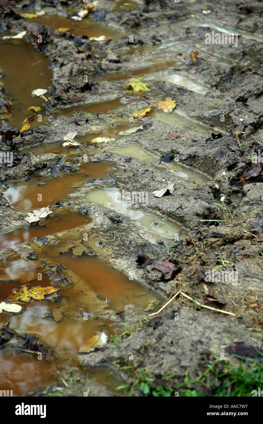 Flooded farm track hi-res stock photography and images - Alamy