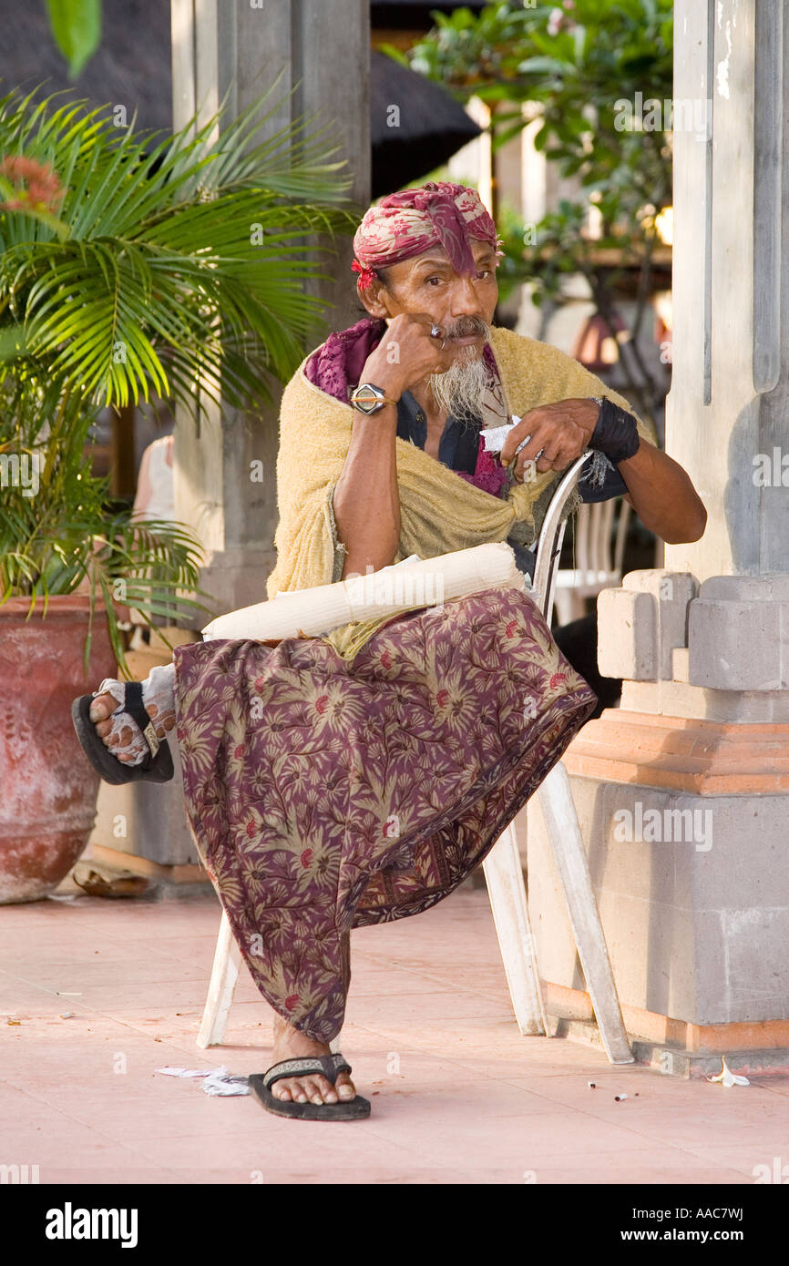 Balinese shaman, Ubud, Bali, Indonesia Stock Photo - Alamy