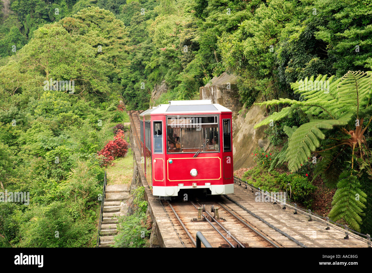 The peak tram hong kong hi-res stock photography and images - Alamy