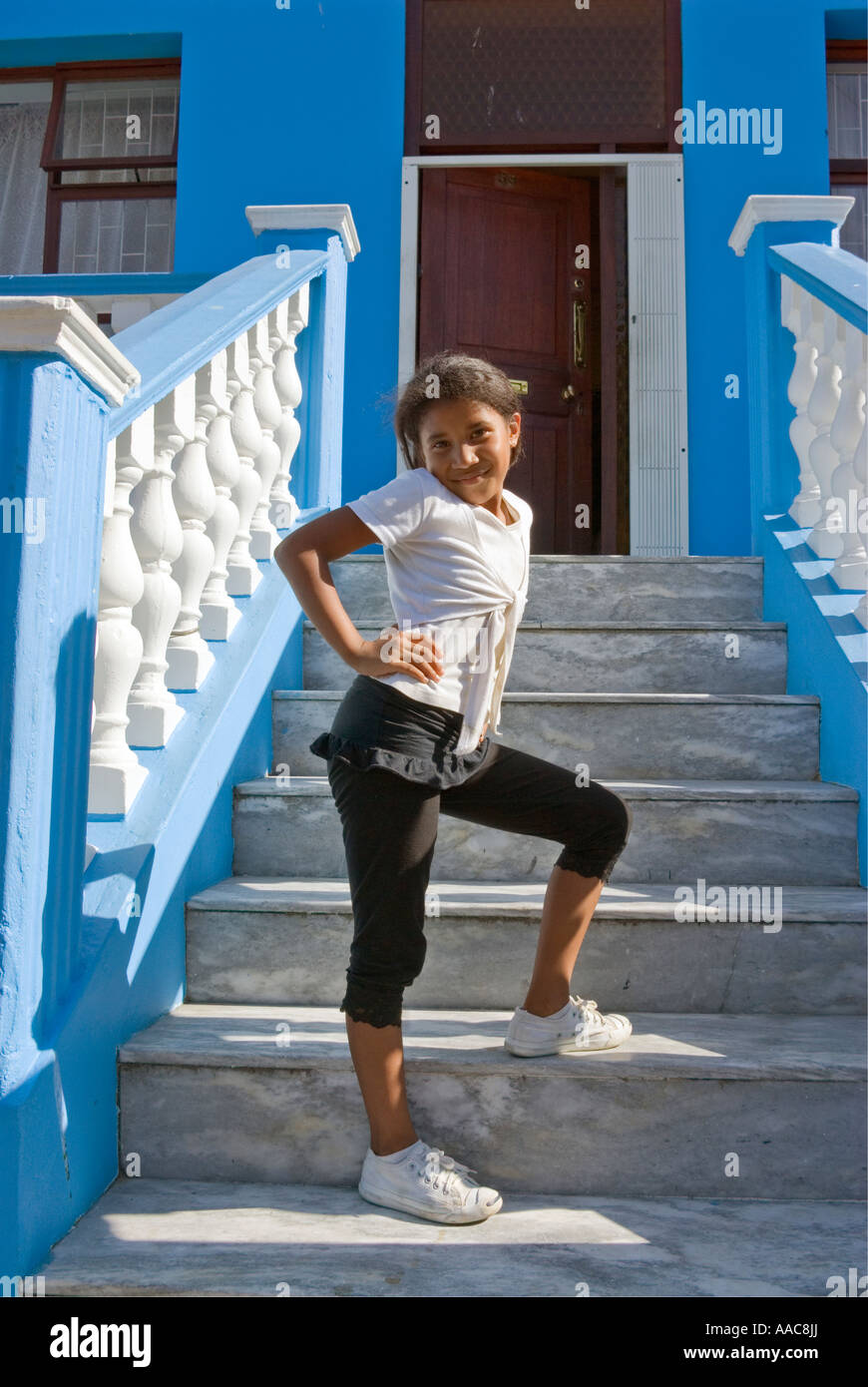 Teen girl portrait cape not caucasian hi-res stock photography and ...