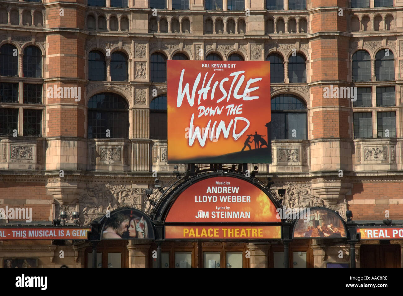 The Palace Theatre at Cambridge Circus on Shaftsbury Avenue London UK ...