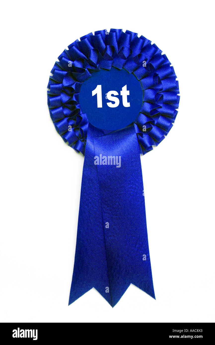 1st prize rosette hi-res stock photography and images - Alamy