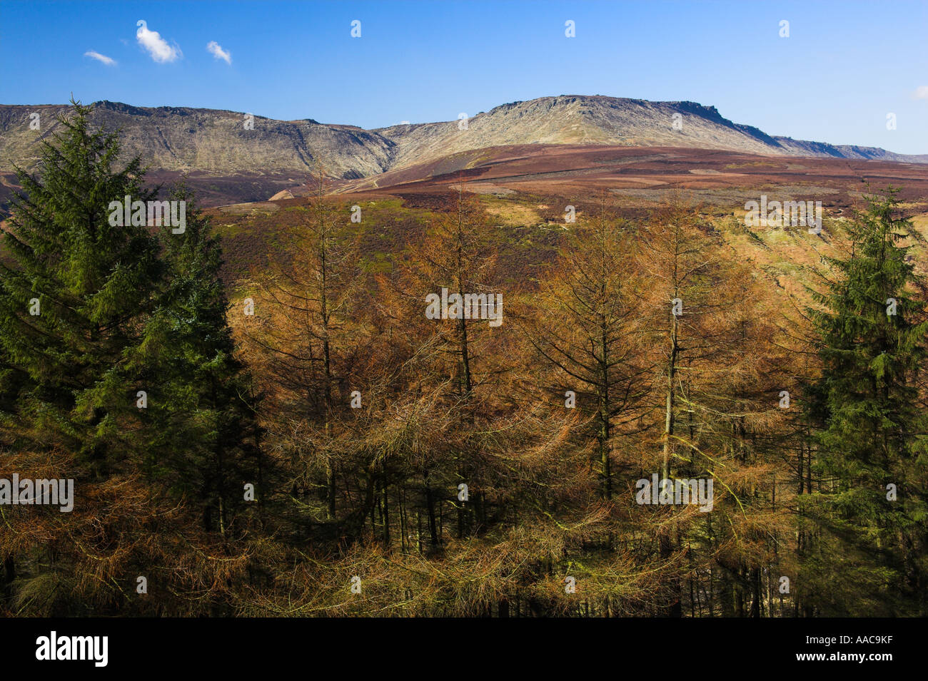 A View of Kinder Scout in the Peak District Stock Photo - Alamy