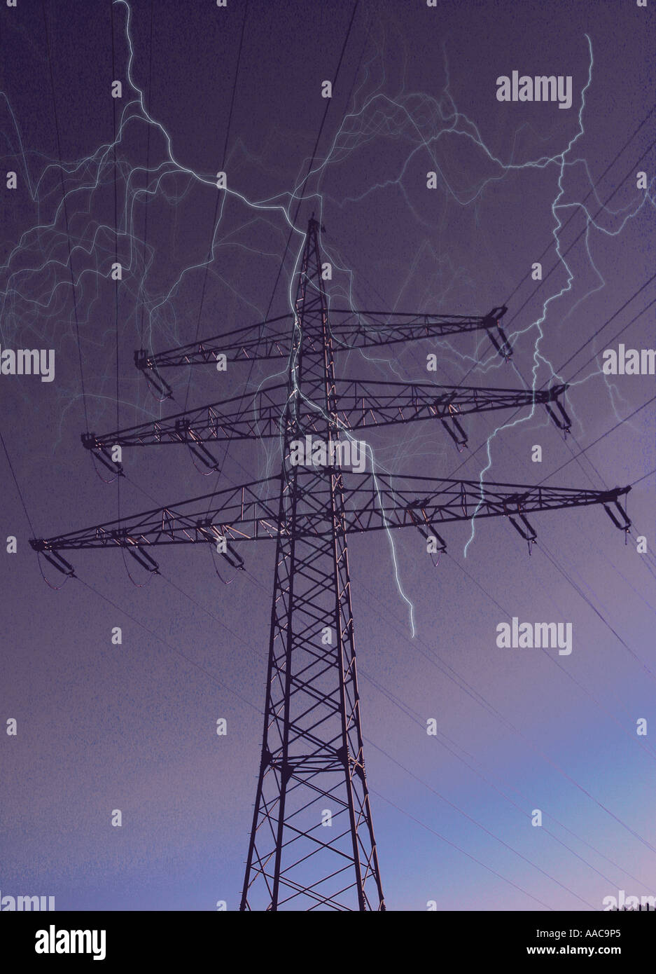 Lightning masts hi-res stock photography and images - Alamy