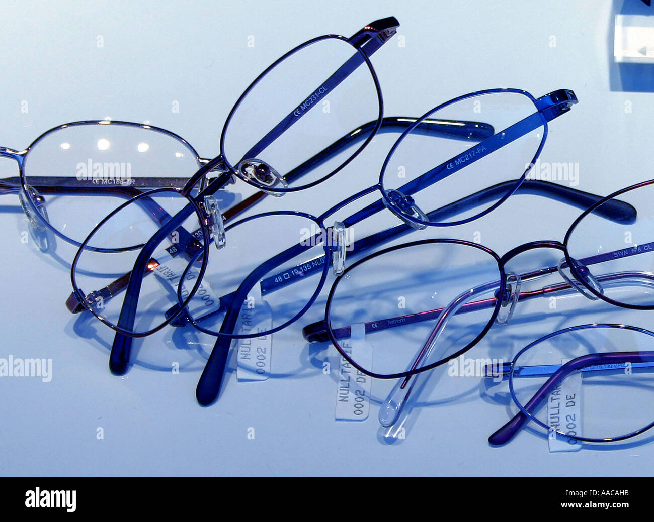 different frames of glasses Stock Photo - Alamy