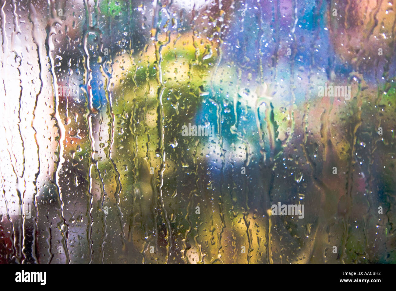 Rain spattered window hi-res stock photography and images - Alamy