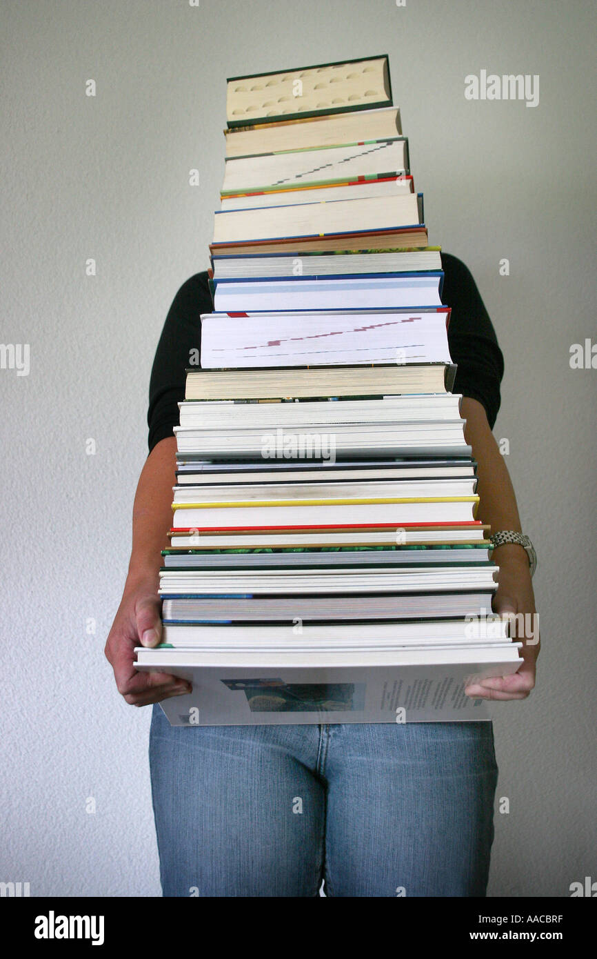 stack of books Stock Photo - Alamy