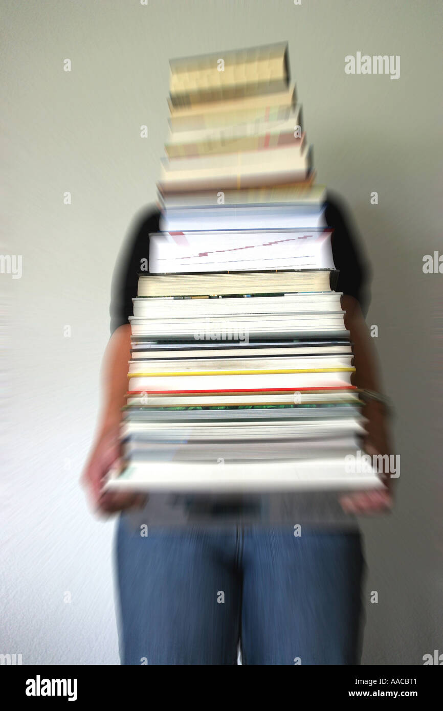 stack of books Stock Photo - Alamy