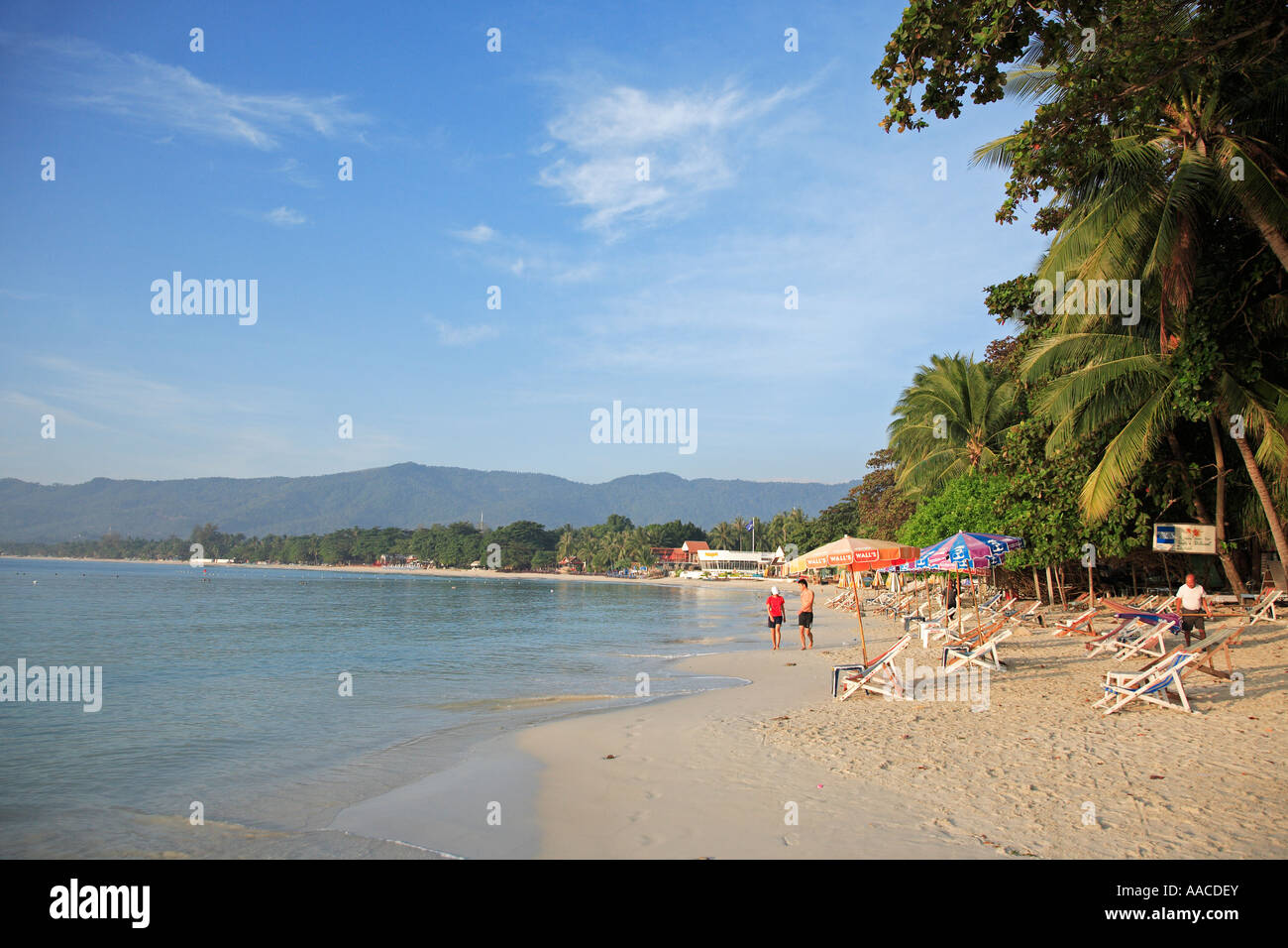 Chaweng beach, Koh Samui, Thailand Stock Photo - Alamy