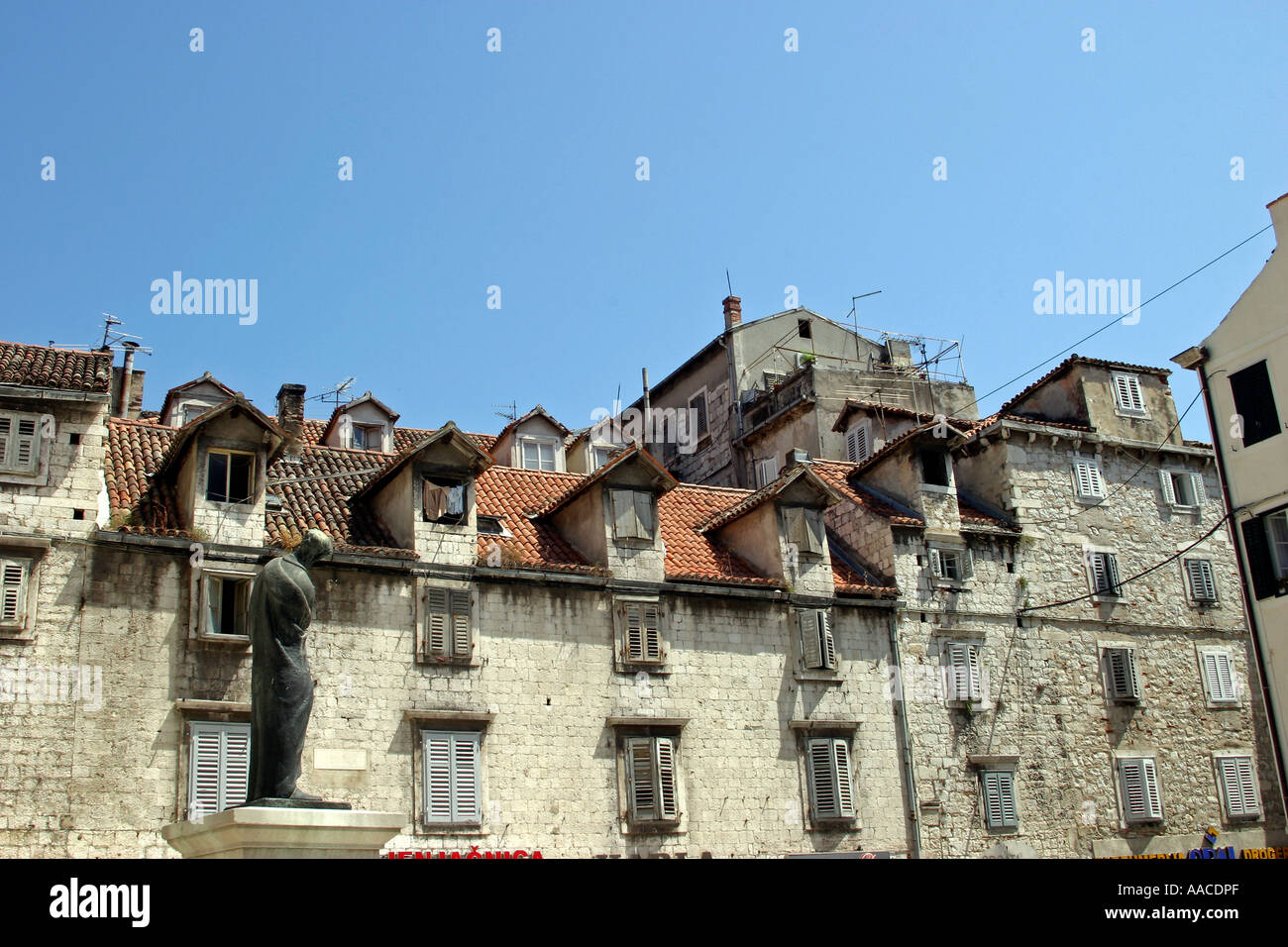 Old buildings in Split, Croatia 2006 Stock Photo - Alamy