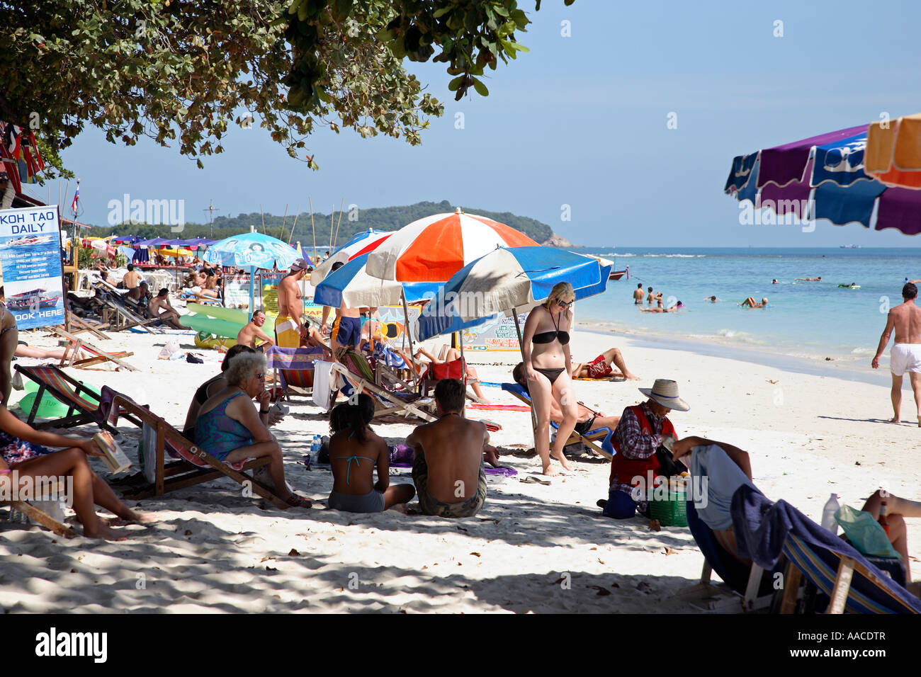 Chaweng beach Koh Samui Thailand Stock Photo - Alamy