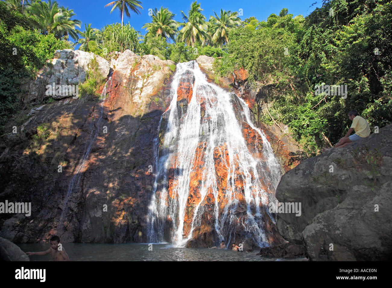 Na Muang 1 Waterfall Koh Samui Thailand Stock Photo - Alamy