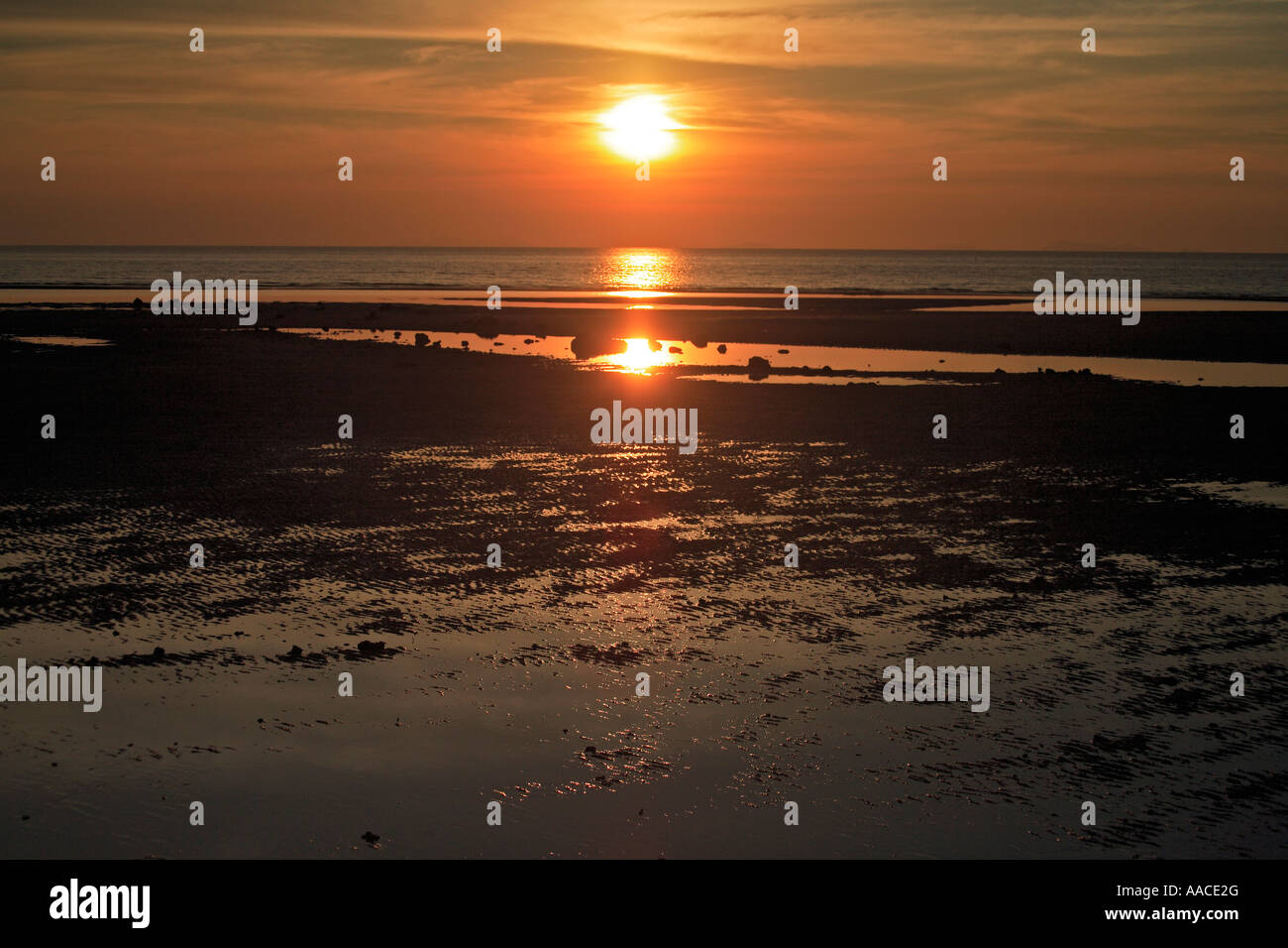 Nathon sunset Koh Samui Thailand Stock Photo - Alamy