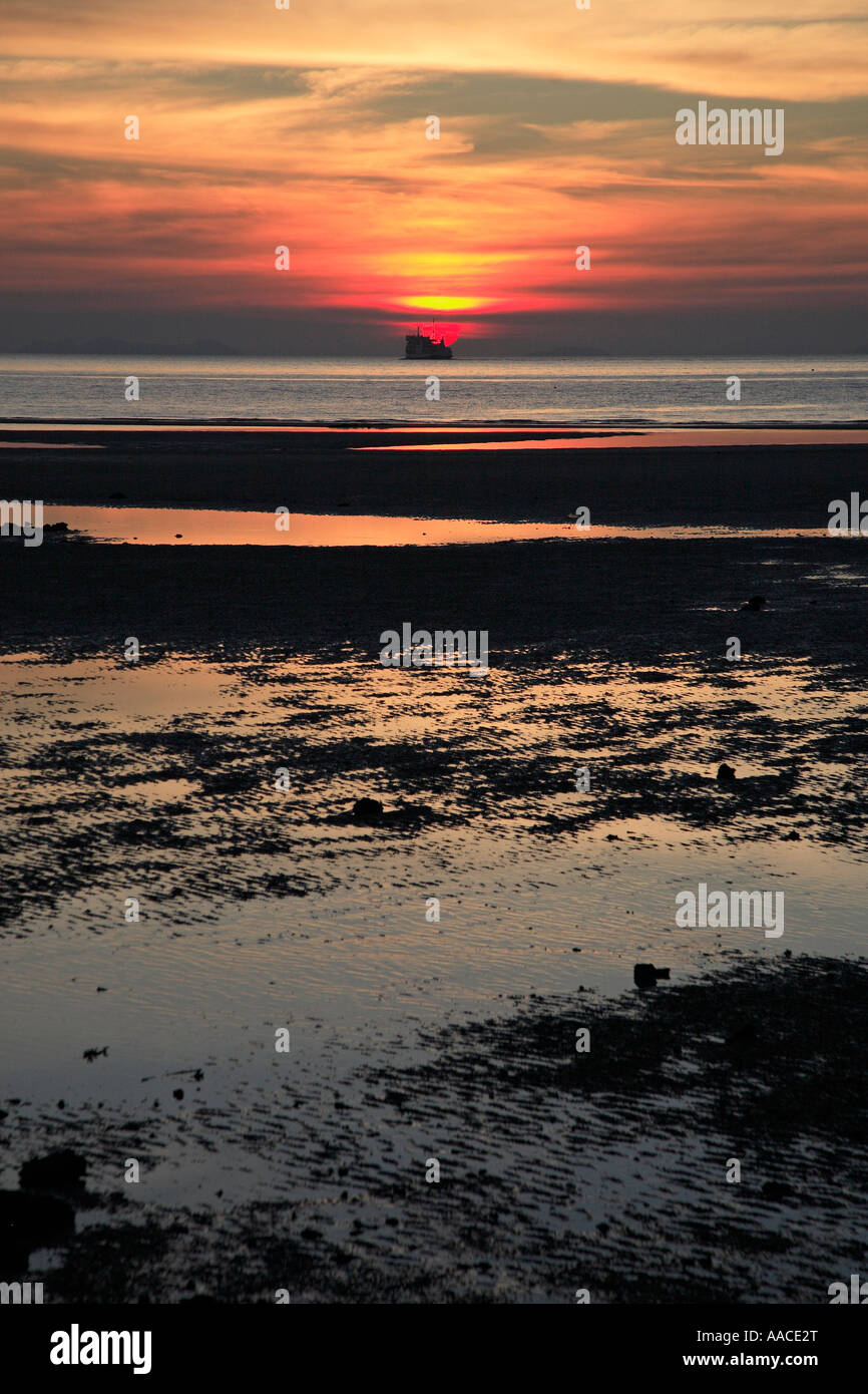 Nathon sunset Koh Samui Thailand Stock Photo - Alamy