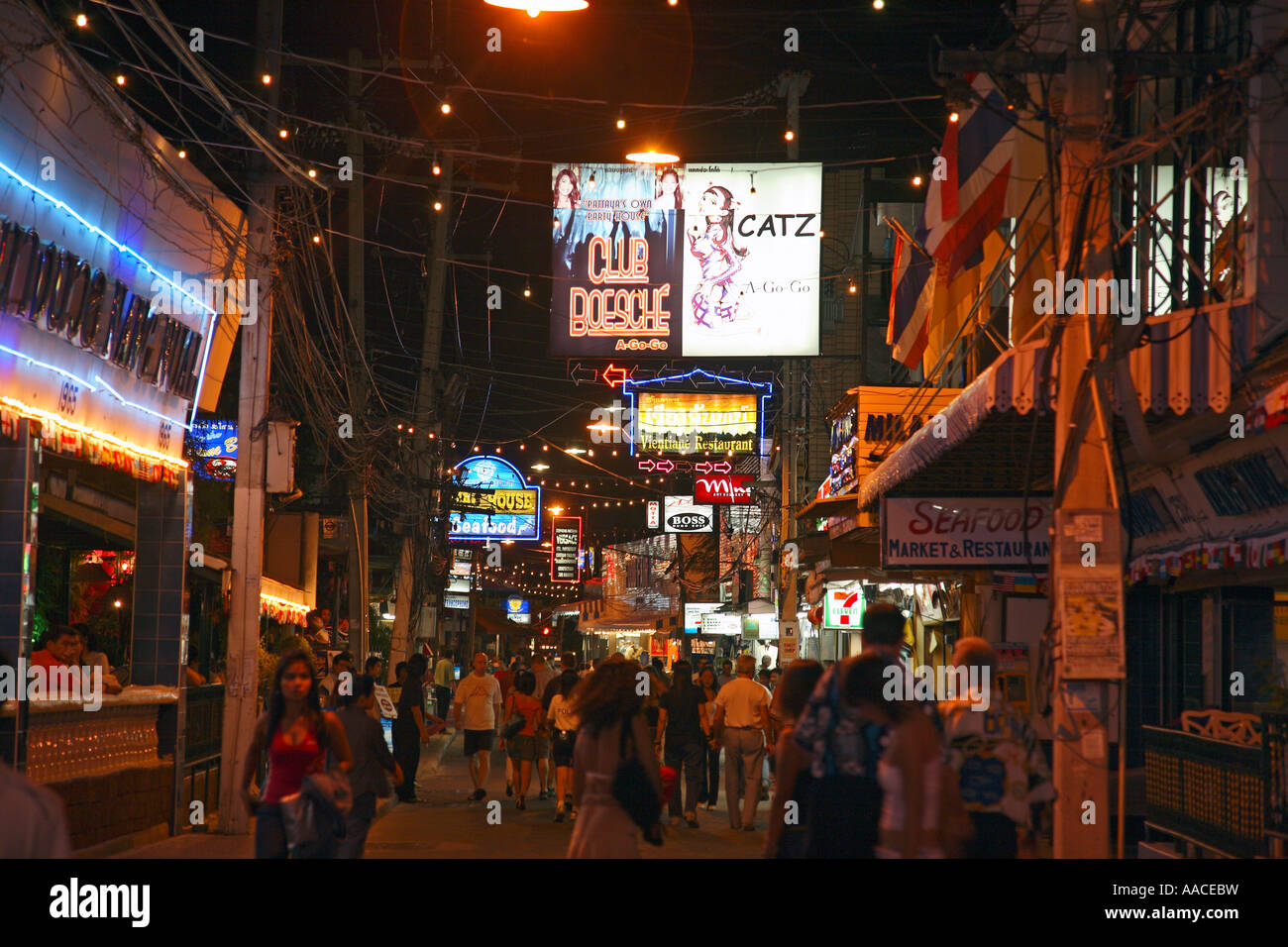 Pattaya light sign hi-res stock photography and images - Alamy