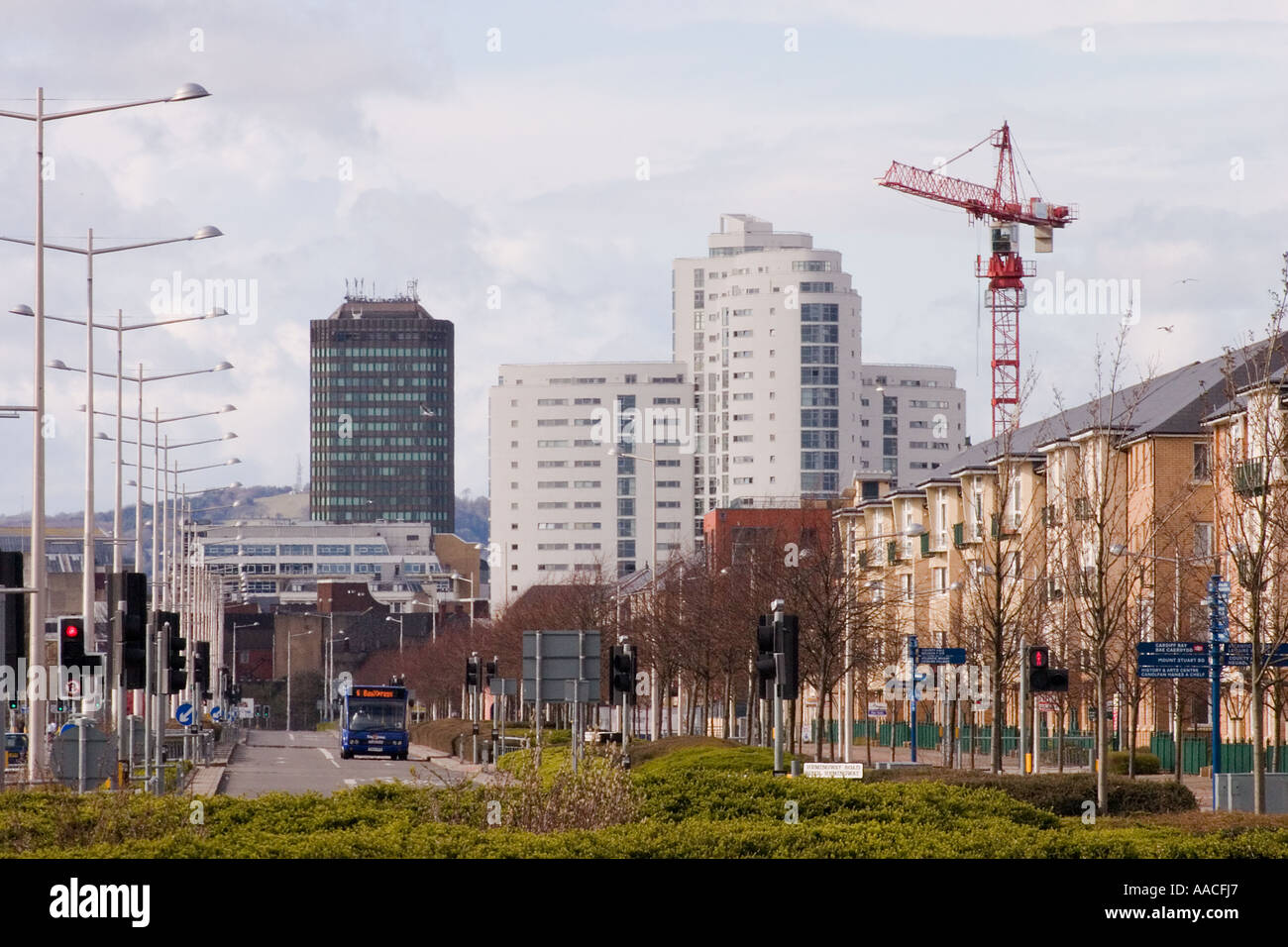 Cardiff city centre from hi-res stock photography and images - Alamy