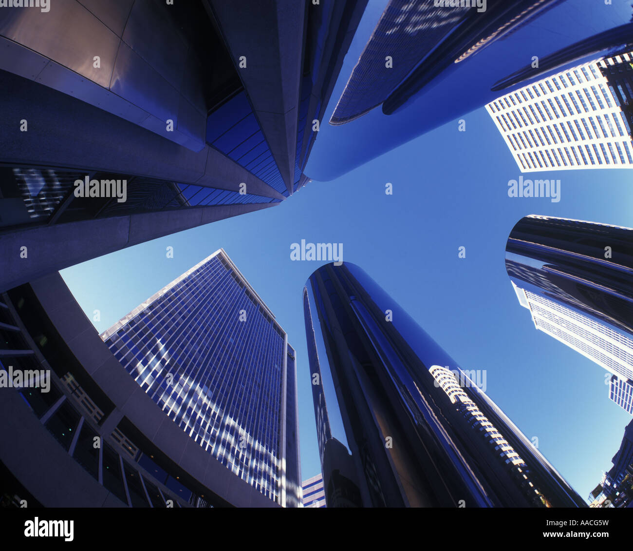 TALL OFFICE BUILDINGS DOWNTOWN DENVER COLORADO USA Stock Photo - Alamy