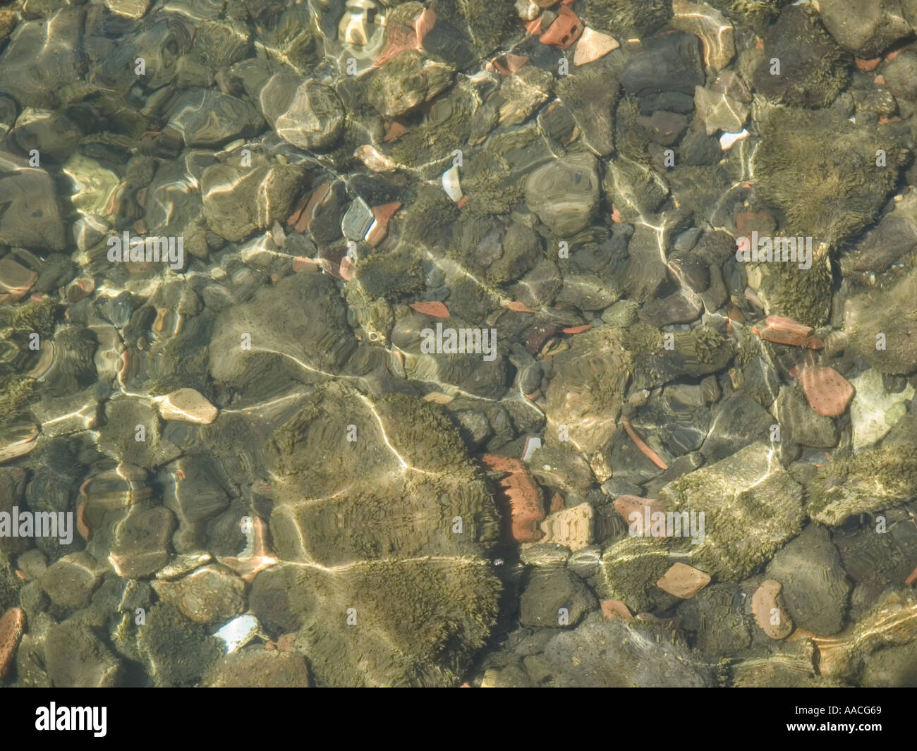 Pebbles on river bed hi-res stock photography and images - Alamy
