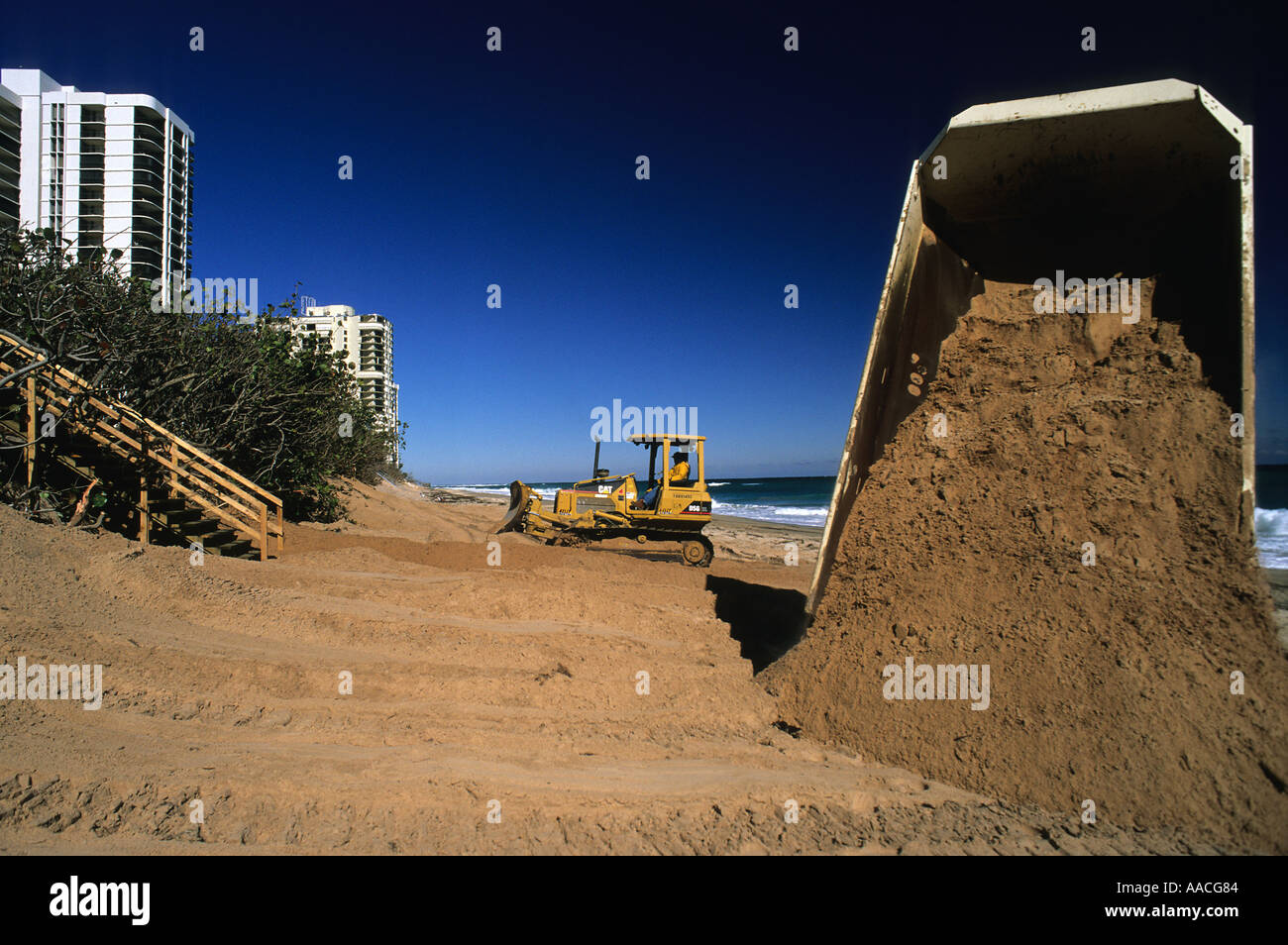 Beach beaches erosion restoration hi-res stock photography and images ...