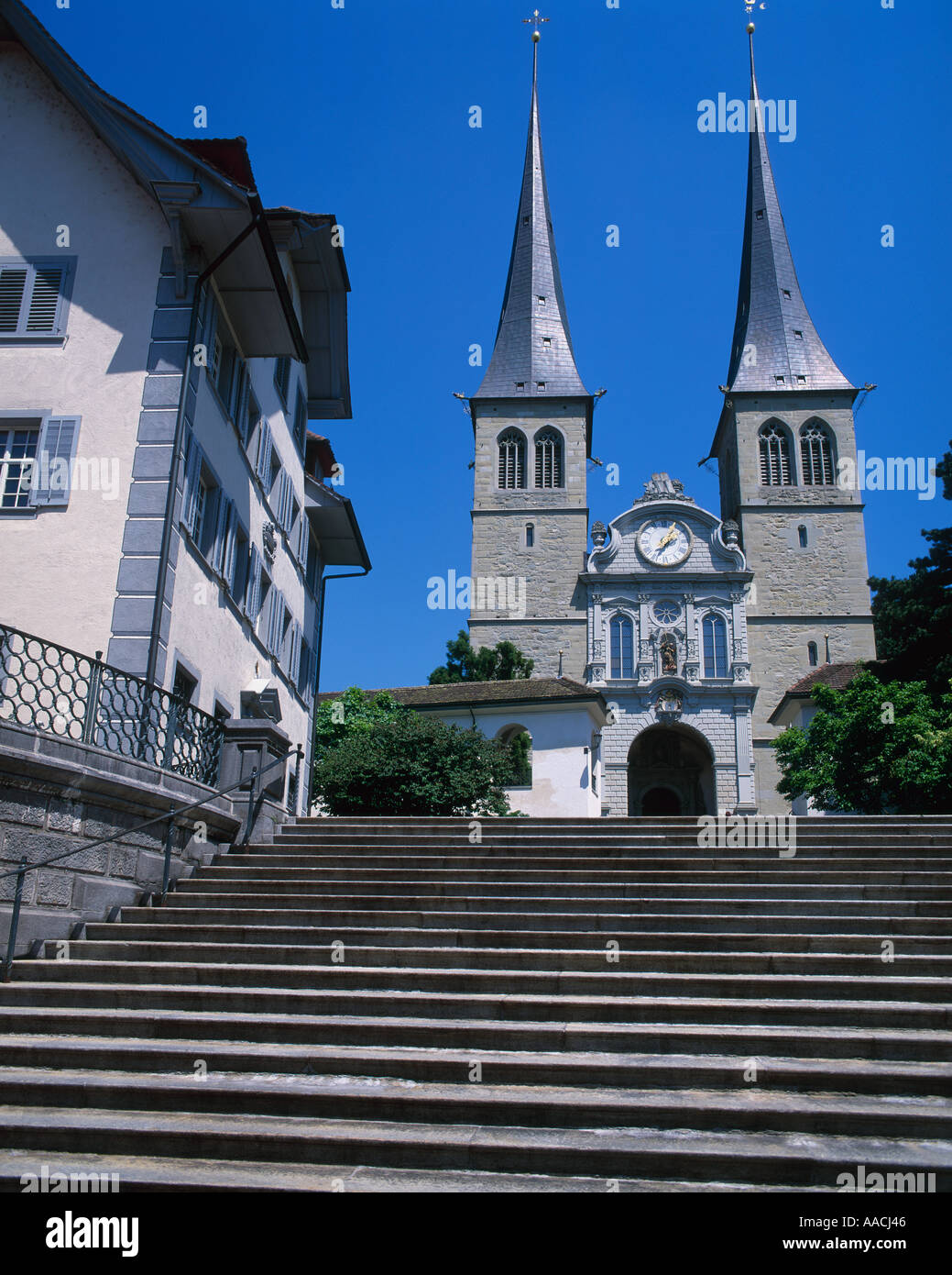 Lucerne cathedral hi-res stock photography and images - Alamy