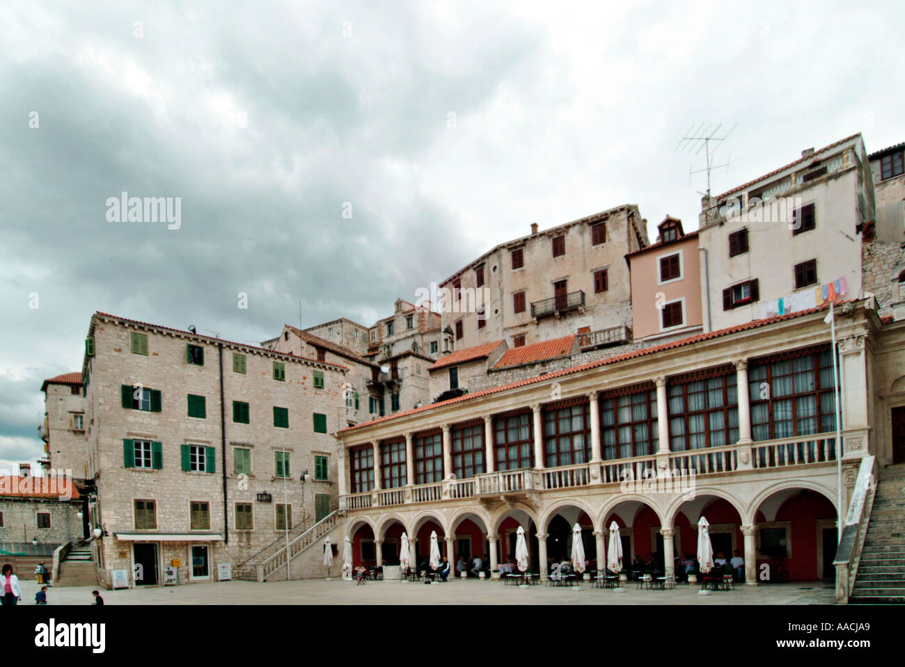 Sibenik town hall city hall hi-res stock photography and images - Alamy