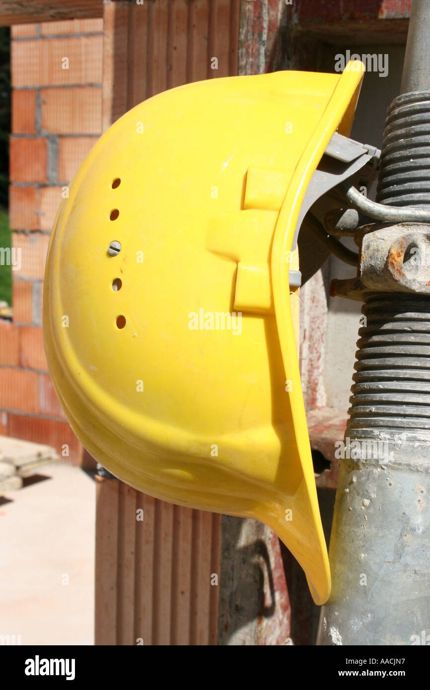 Construction site, helmet Stock Photo - Alamy