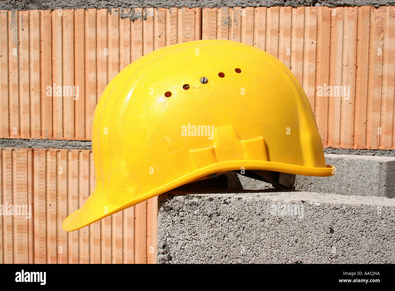Construction site, helmet Stock Photo - Alamy