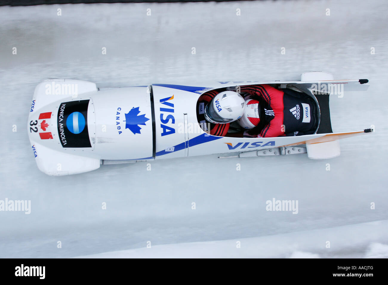 Bobsleigh worldcup 2007, Winterberg, Germany Stock Photo - Alamy