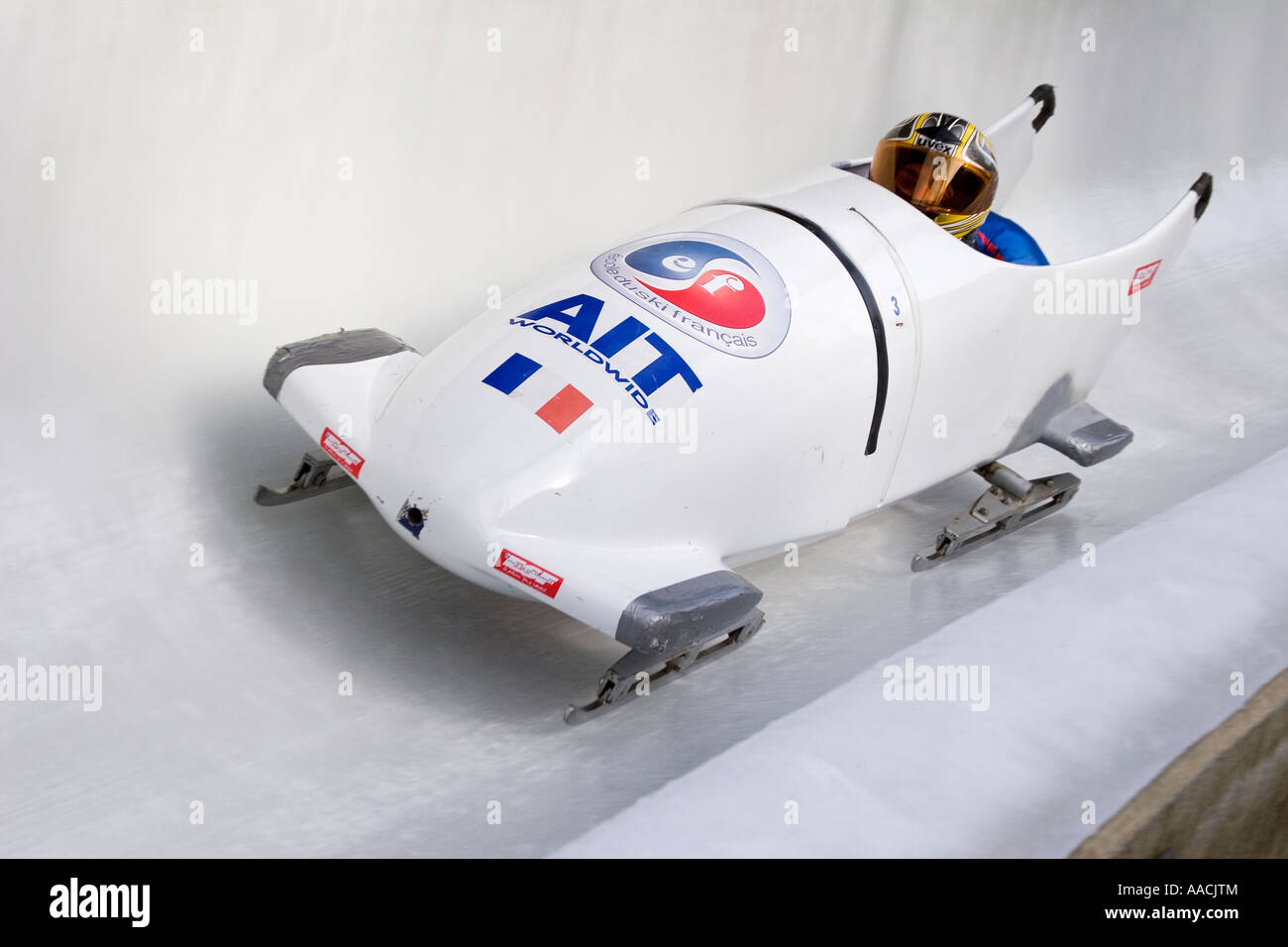 Bobsleigh worldcup 2007, Winterberg, Germany Stock Photo - Alamy