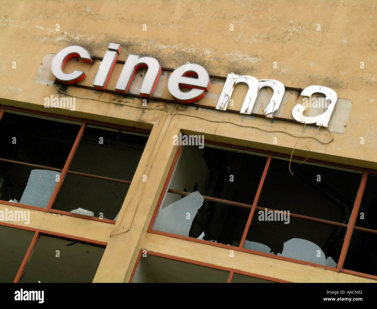 Demolished letters hi-res stock photography and images - Alamy