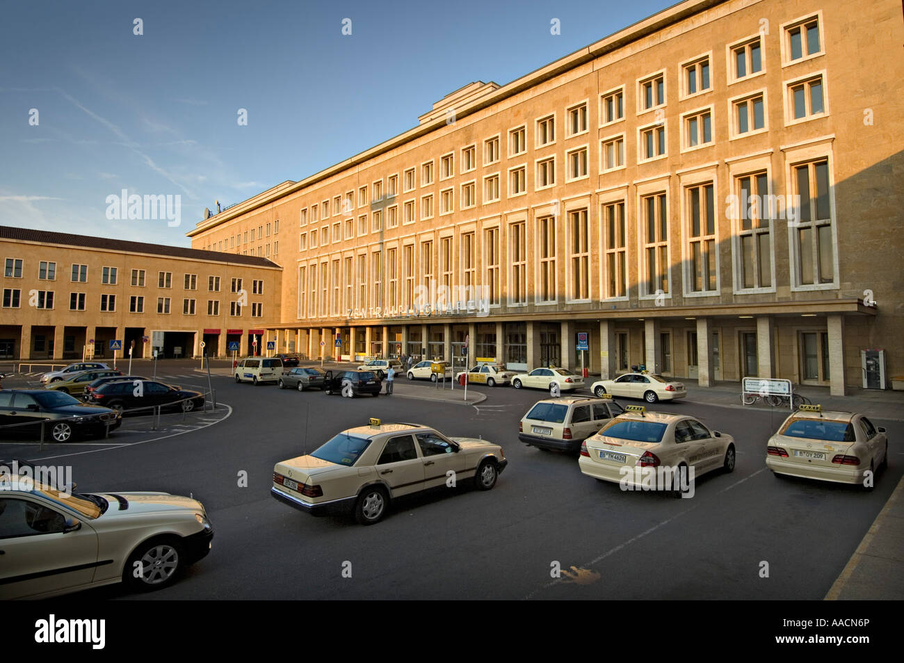 Airport Tempelhof, built from 1934 to 1941, Berlin, Germany Stock Photo ...