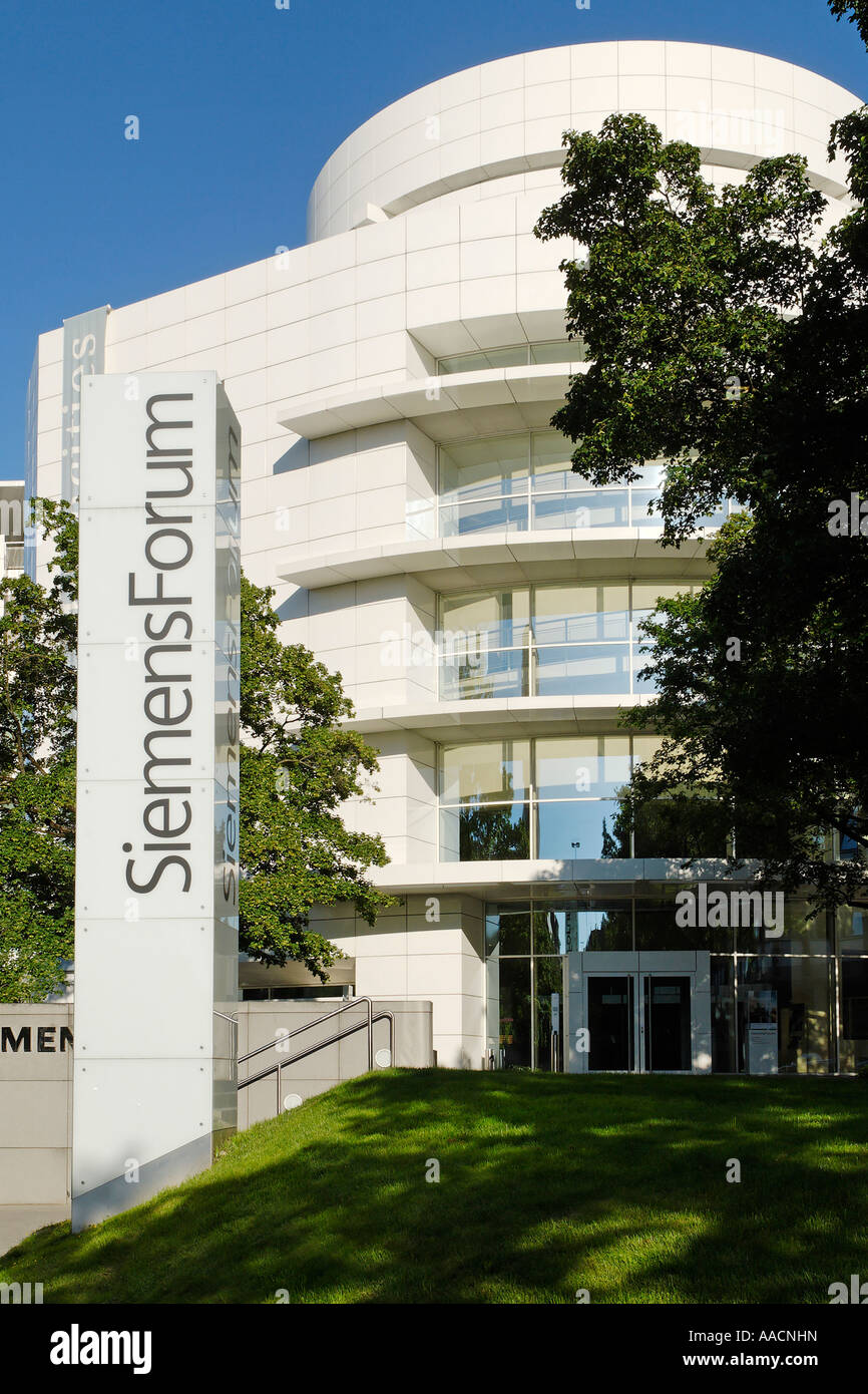 Siemens Forum, Munich, Bavaria, Germany Stock Photo - Alamy