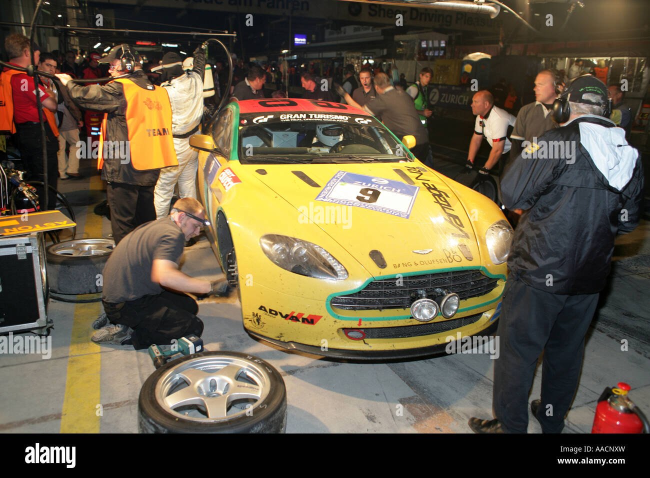 Day-long car racing at the Nuerburgring, Adenau, Rhineland-Palatinate ...