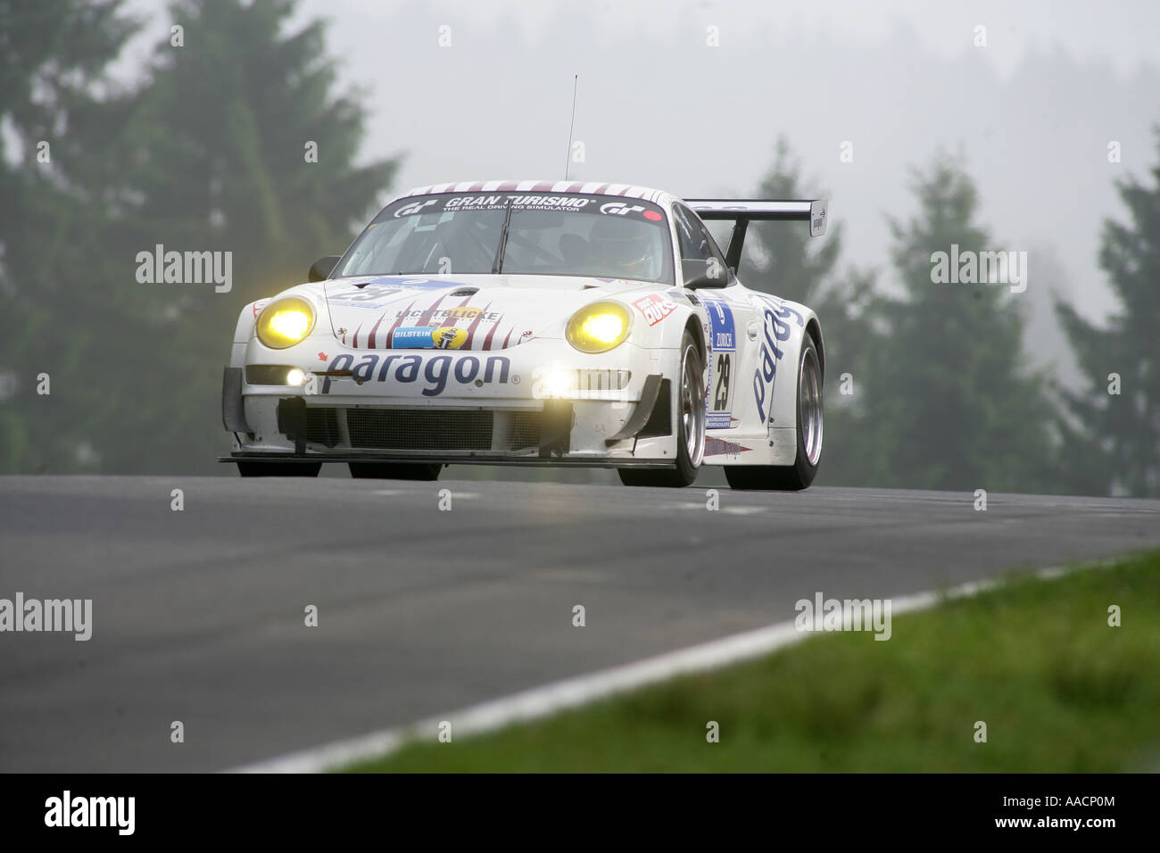 Day-long car racing at the Nuerburgring, Adenau, Rhineland-Palatinate ...
