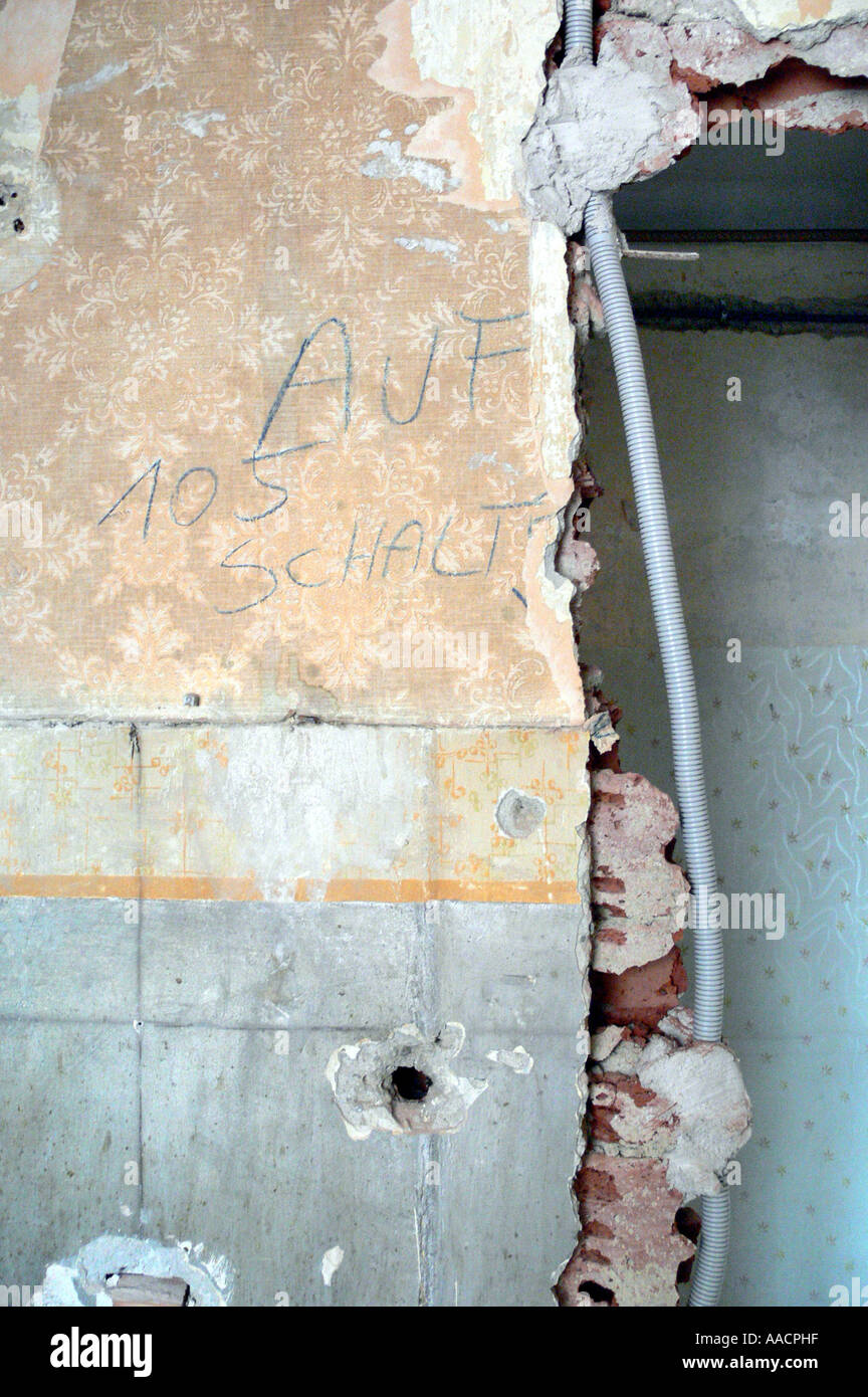 reconstruction work in an old dwelling Stock Photo - Alamy