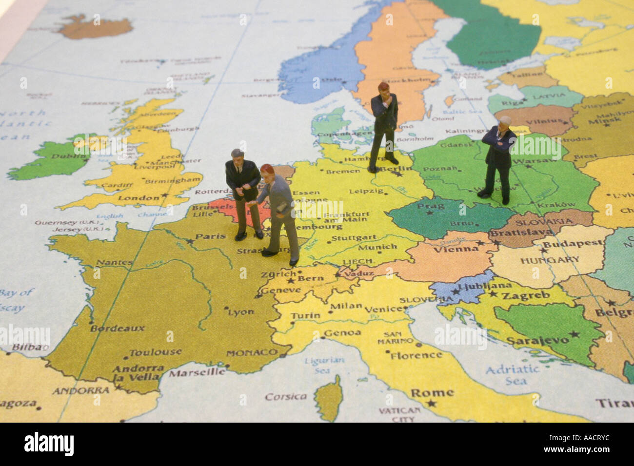 Cee political map hi-res stock photography and images - Alamy