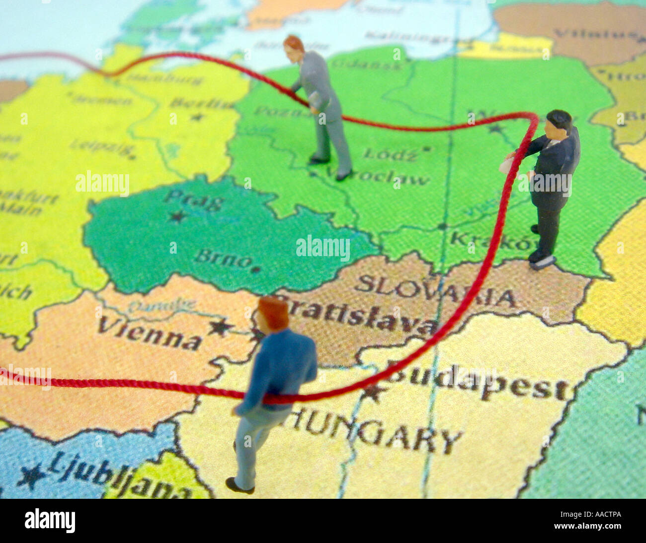 Cee political map hi-res stock photography and images - Alamy