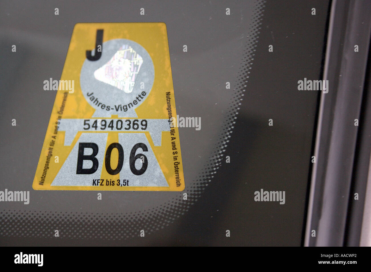 Toll sticker hi-res stock photography and images - Alamy