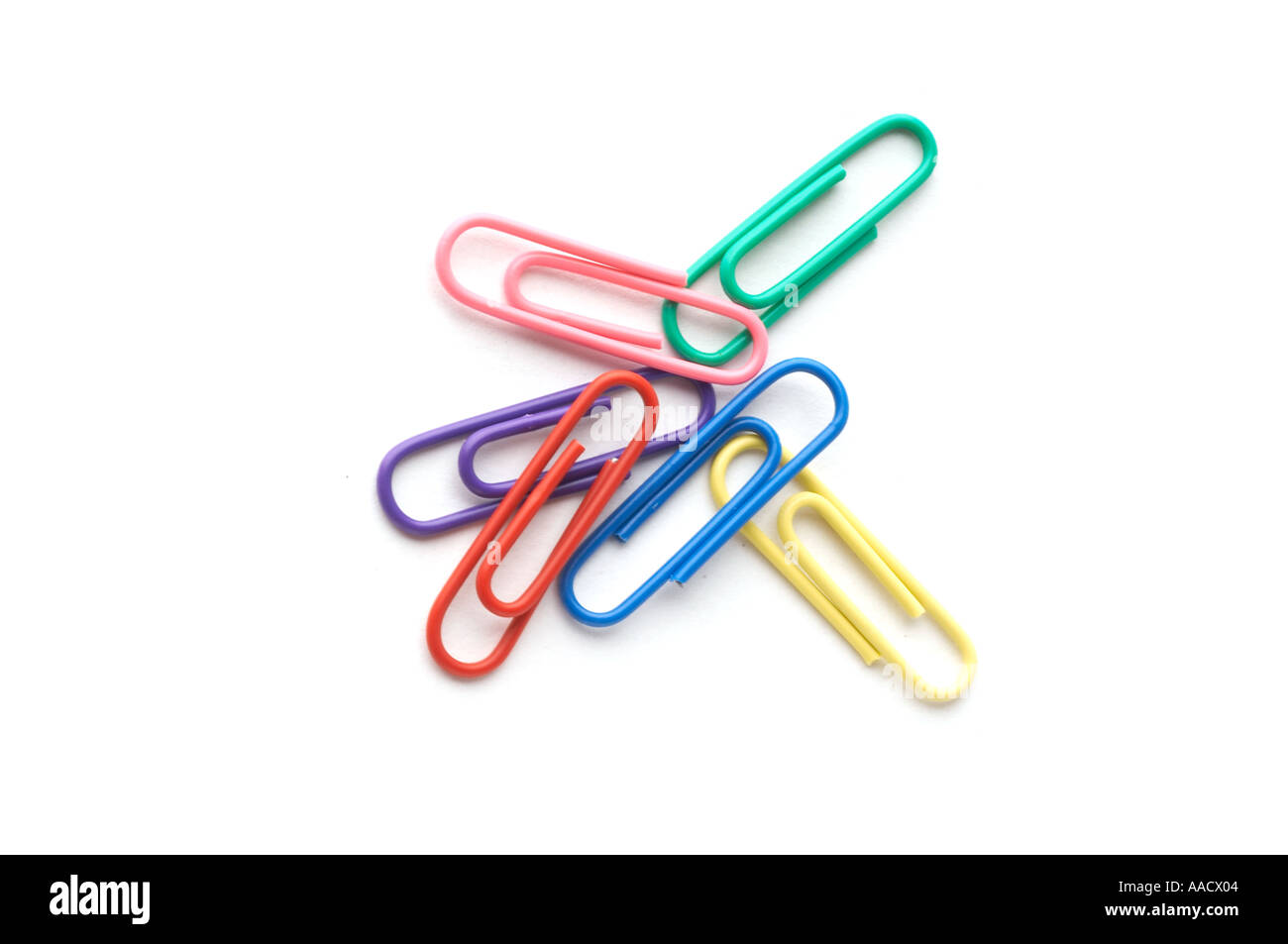 Paperclip office stationary metal twisted organise bureaucracy paper ...