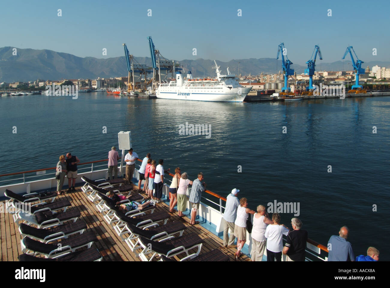 Seen from deck of a ferry hi-res stock photography and images - Alamy