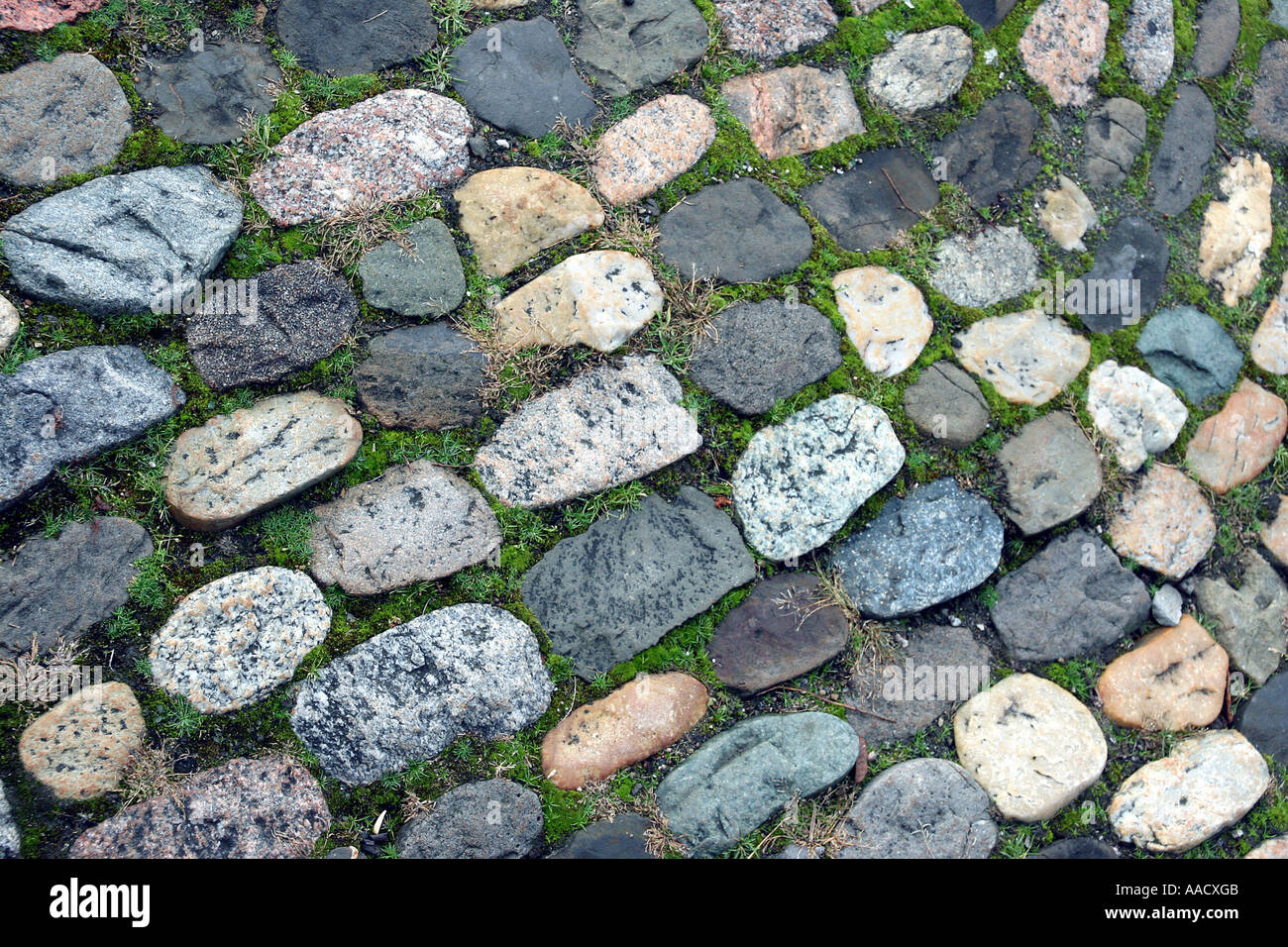 Old natural stone cobbles Stock Photo - Alamy