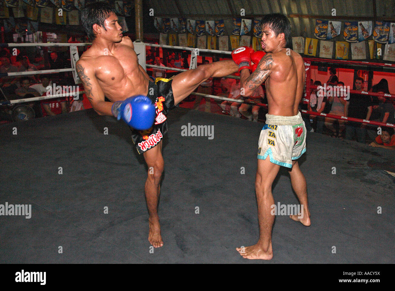 Muay thai boxing tourist hi-res stock photography and images - Alamy