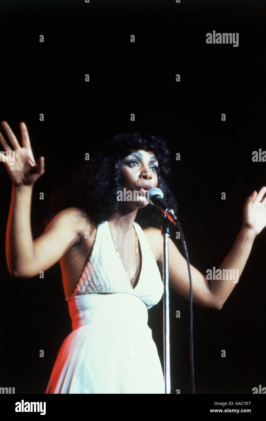 DONNA SUMMER American singer Stock Photo - Alamy